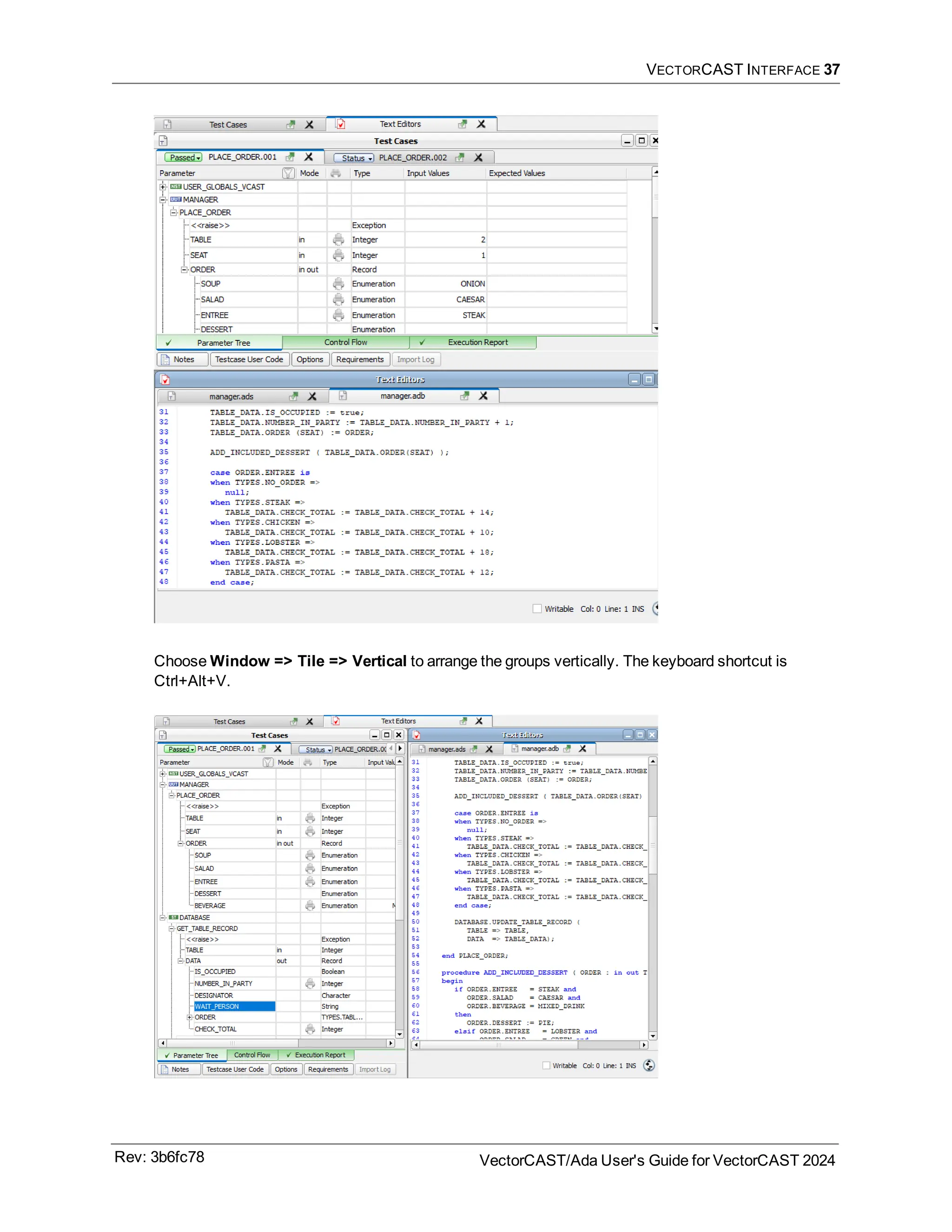 User guide of VectorCast 2024 ADA testing tool for safety critical ...