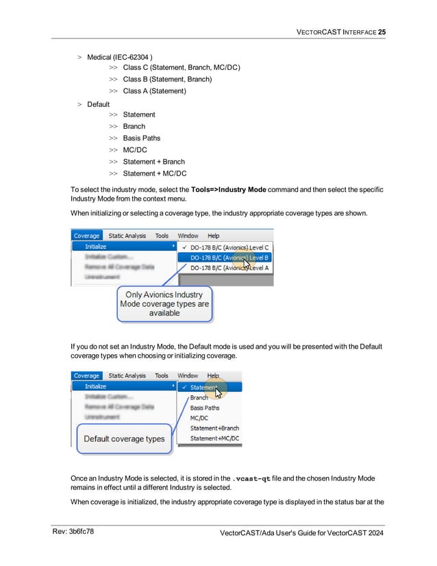 User guide of VectorCast 2024 ADA testing tool for safety critical ...
