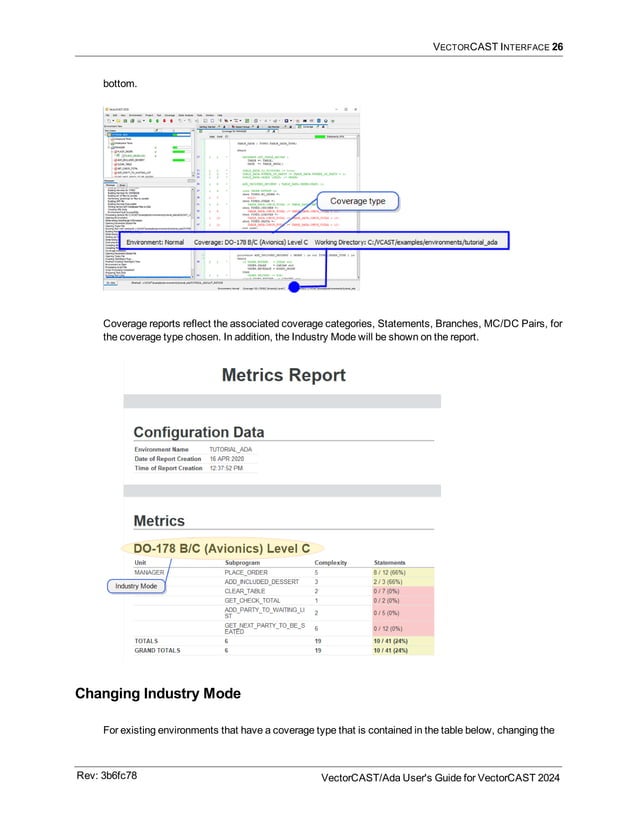 User guide of VectorCast 2024 ADA testing tool for safety critical ...