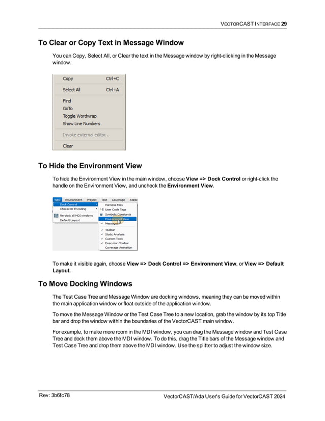 User guide of VectorCast 2024 ADA testing tool for safety critical ...