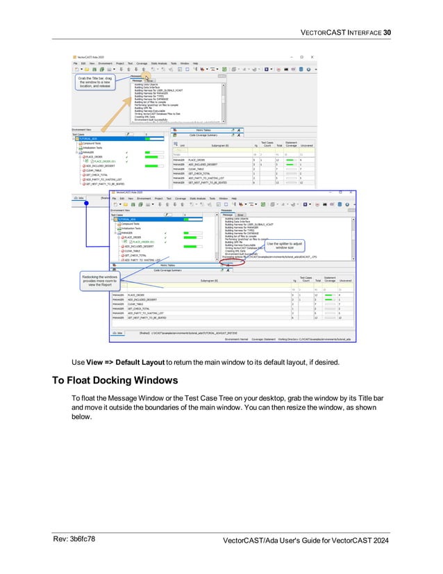 User guide of VectorCast 2024 ADA testing tool for safety critical ...