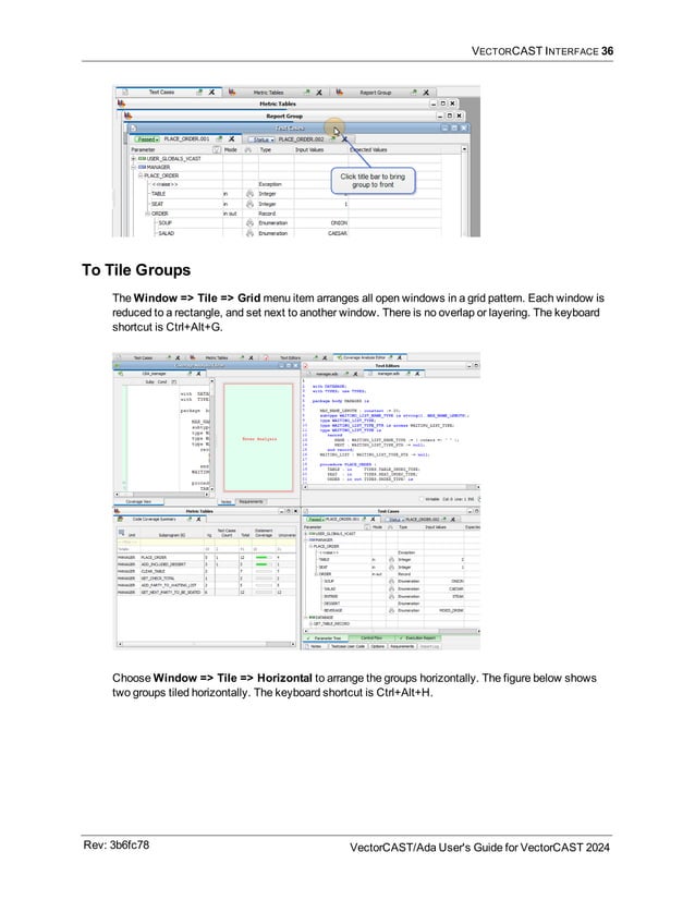 User guide of VectorCast 2024 ADA testing tool for safety critical ...