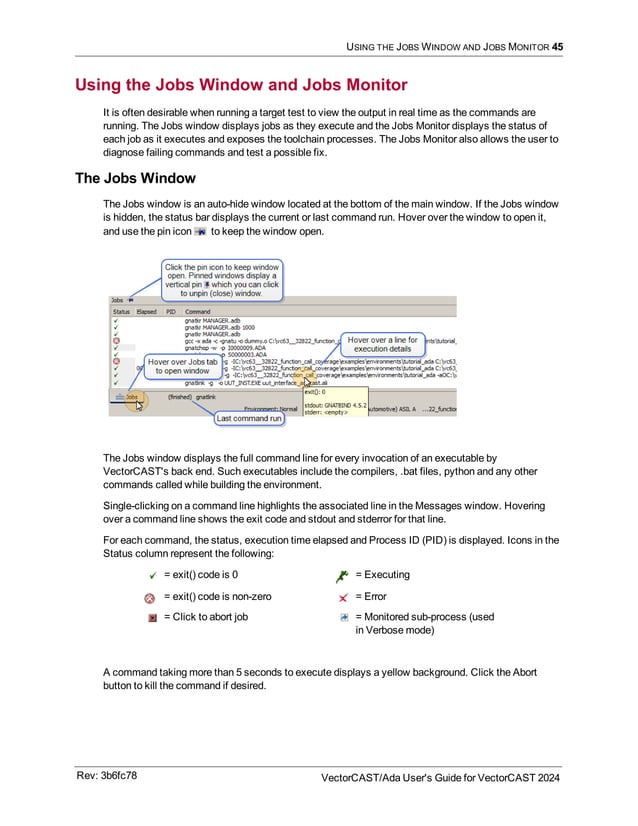 User guide of VectorCast 2024 ADA testing tool for safety critical ...