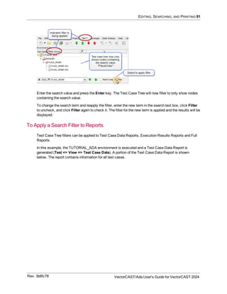 User guide of VectorCast 2024 ADA testing tool for safety critical ...