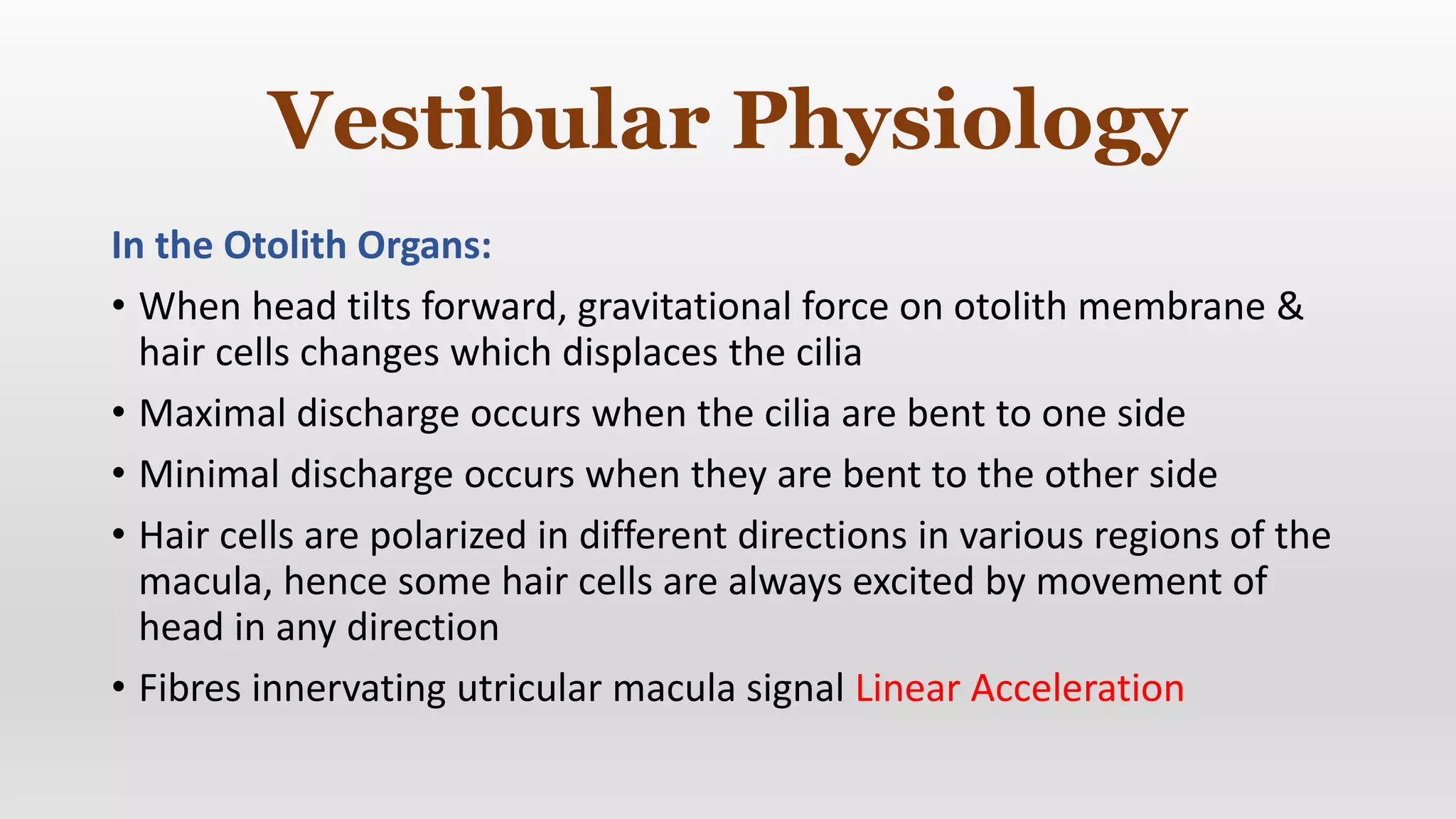 Vestibular apparatus involved in balancing and hearing process | PPTX