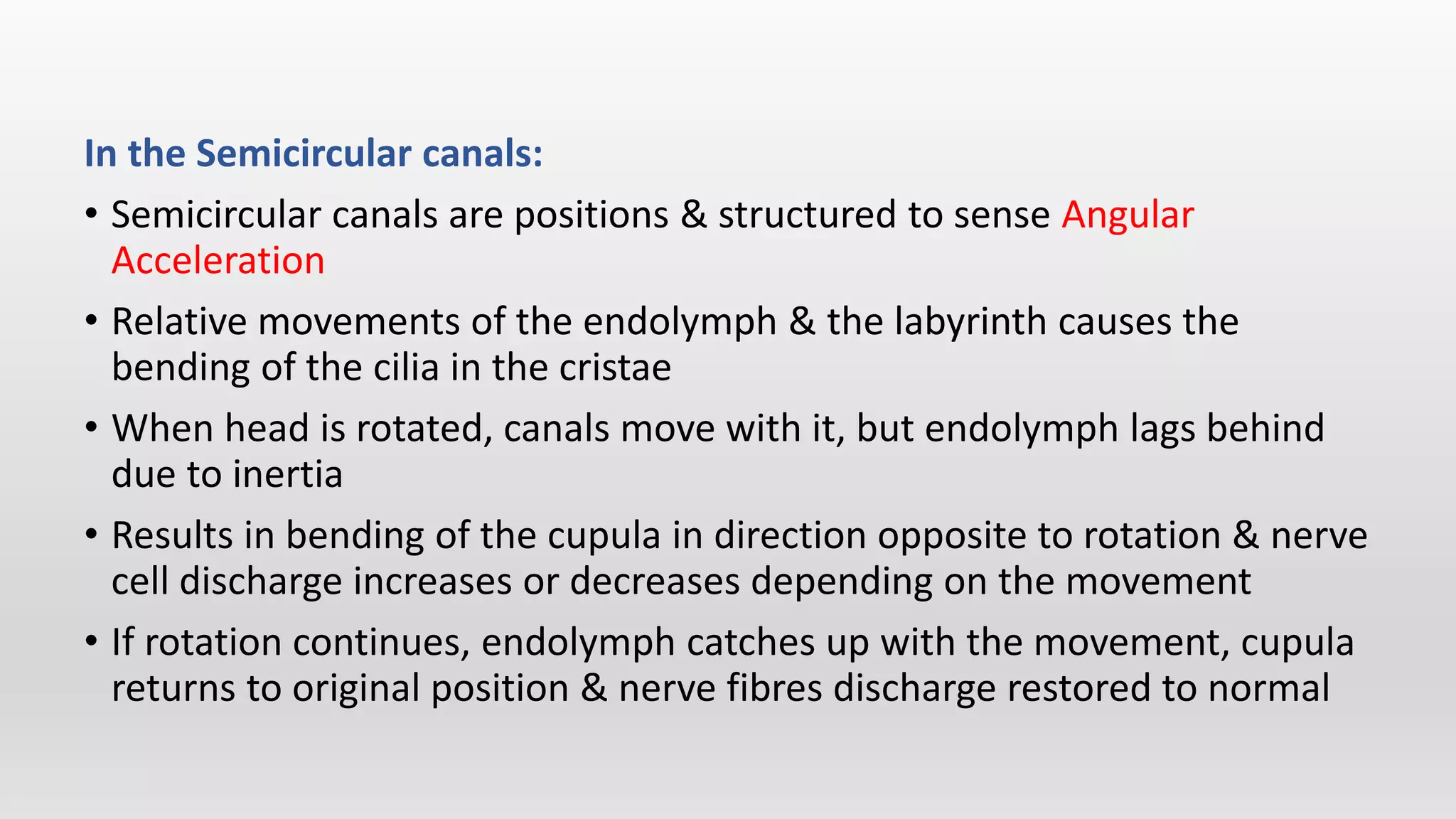 Vestibular apparatus involved in balancing and hearing process | PPTX