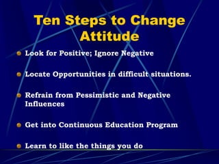 Muda Restu Attitude Ppt You should learn | PPT