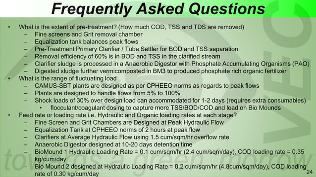 Vision Earthcare Soil Bio Technology for Waste Water Recycling | PPT