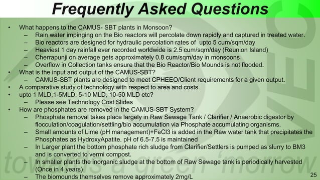 Vision Earthcare Soil Bio Technology for Waste Water Recycling | PPT