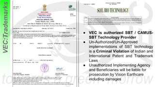 Vision Earthcare Soil Bio Technology for Waste Water Recycling | PPT