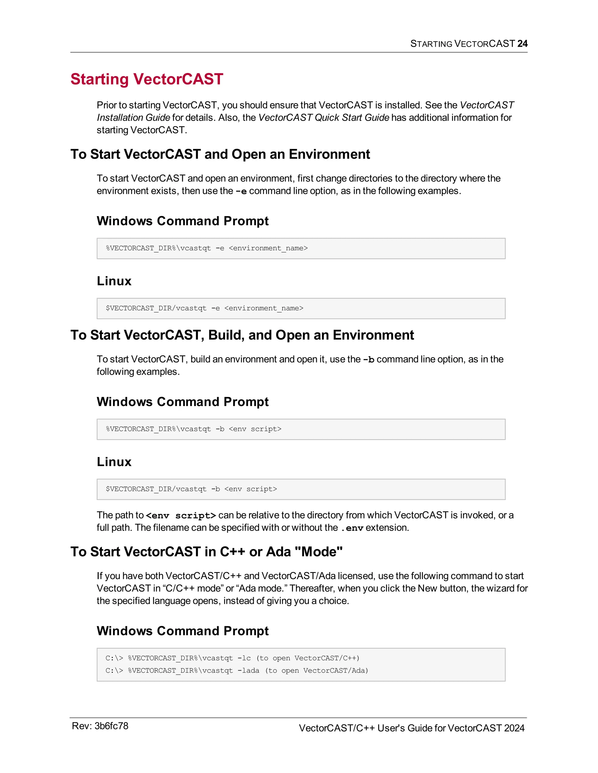 User guide of VectorCast 2024 C/C++ for safety critical applications | PDF | Programming ...