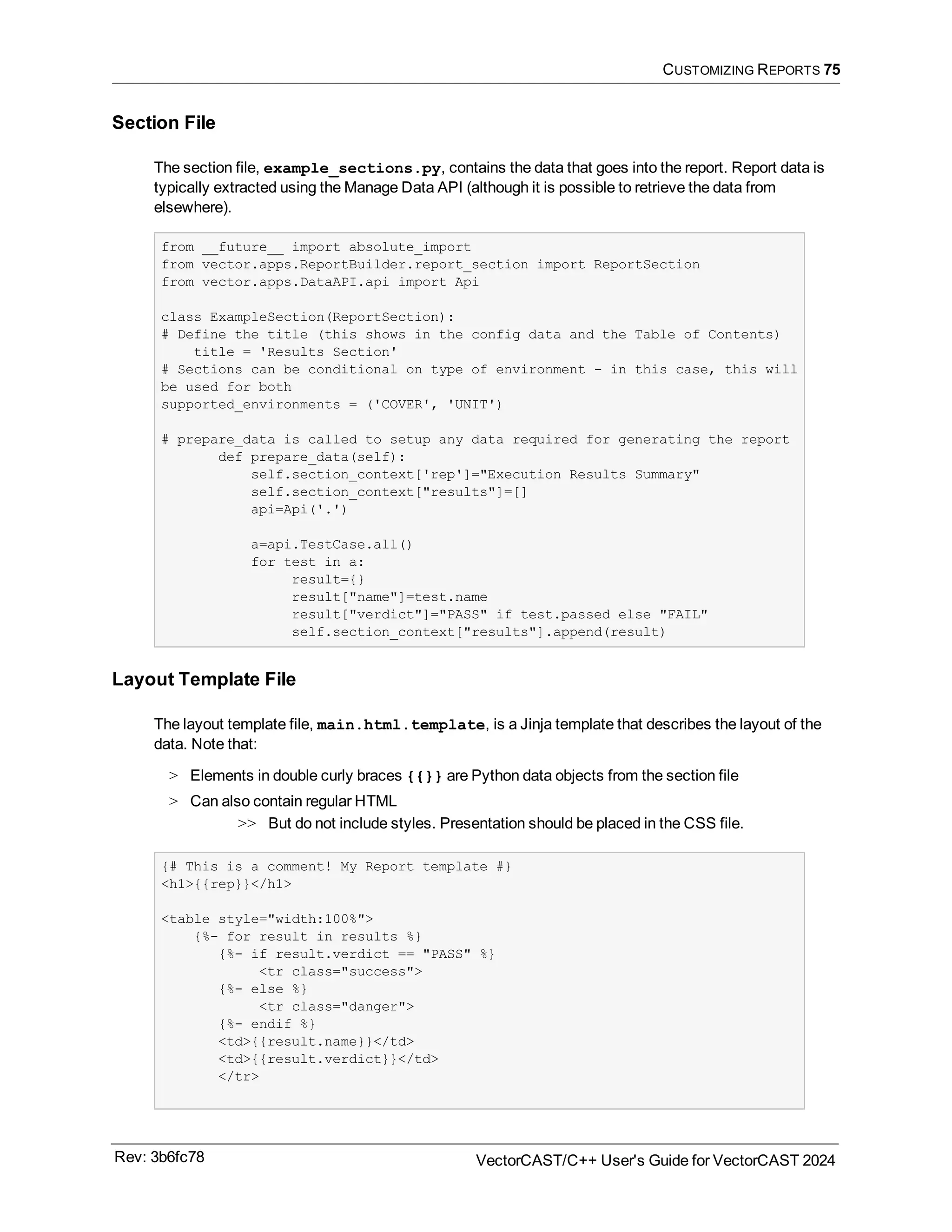 User guide of VectorCast 2024 C/C++ for safety critical applications | PDF