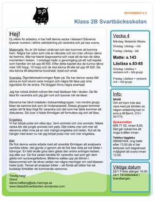 Veckobrev v3 | DOC