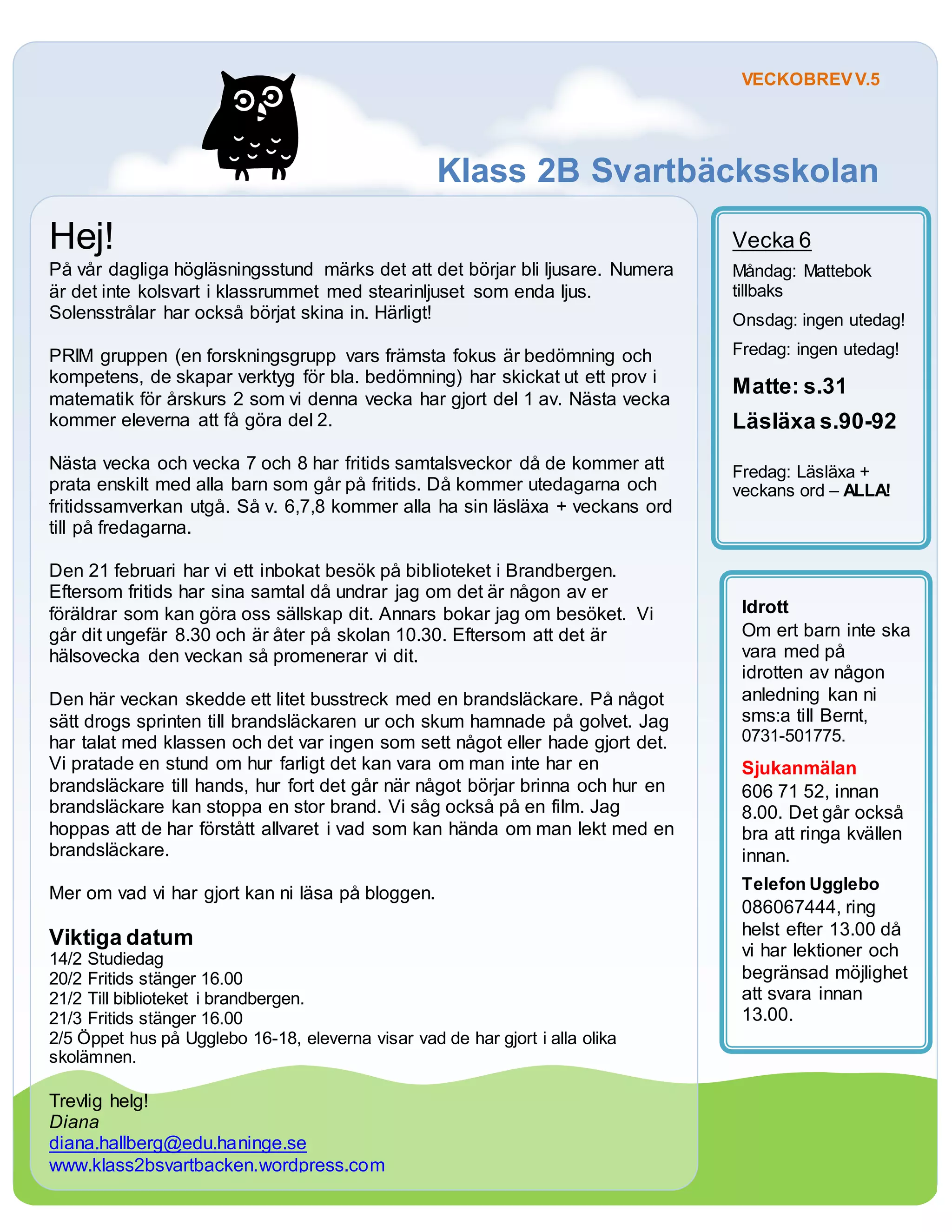 Veckobrev v5 | DOC