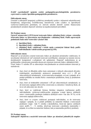 Vecný obsah novely školského zákona | RTF