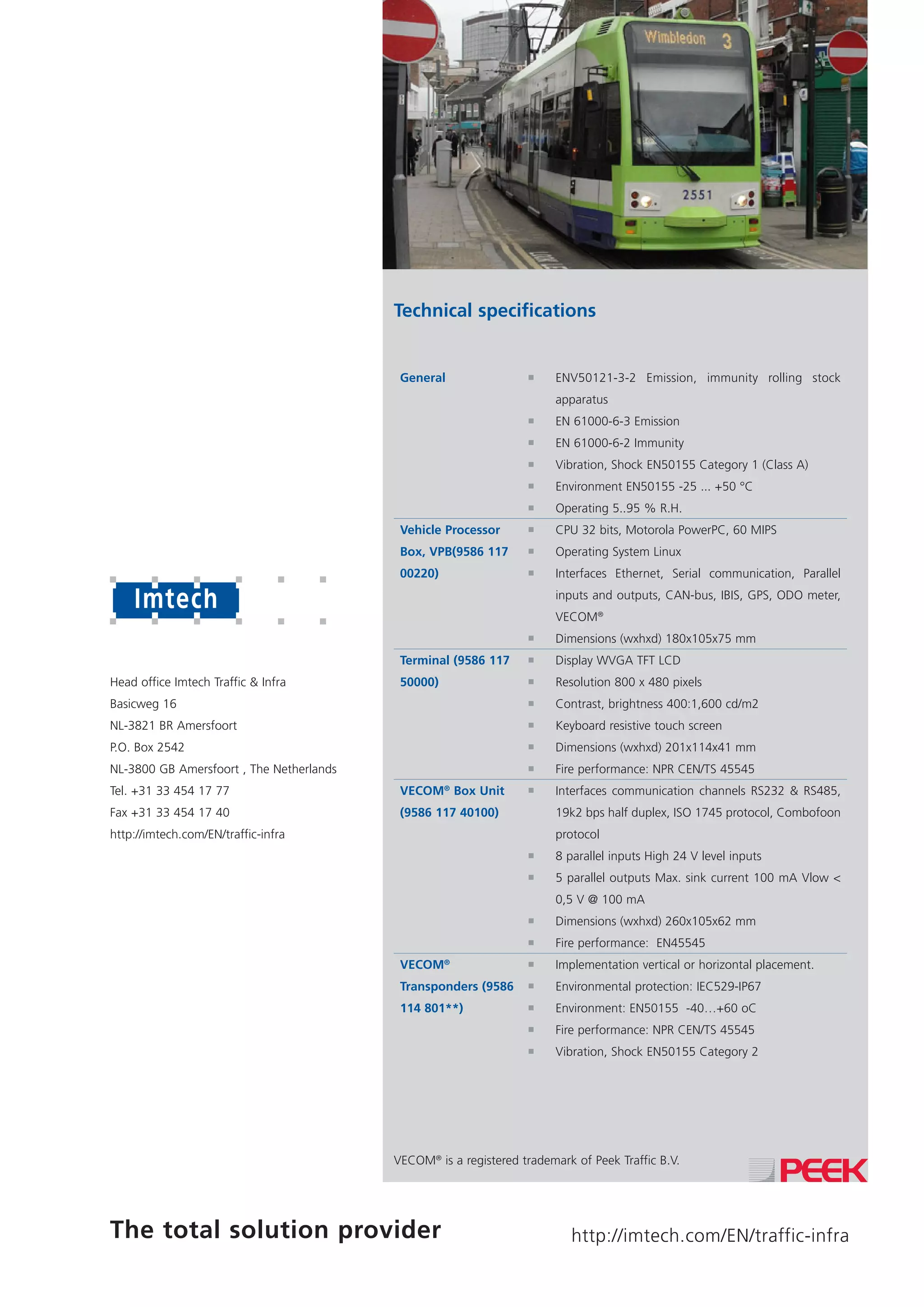 Vecom modular vehicle system | PDF
