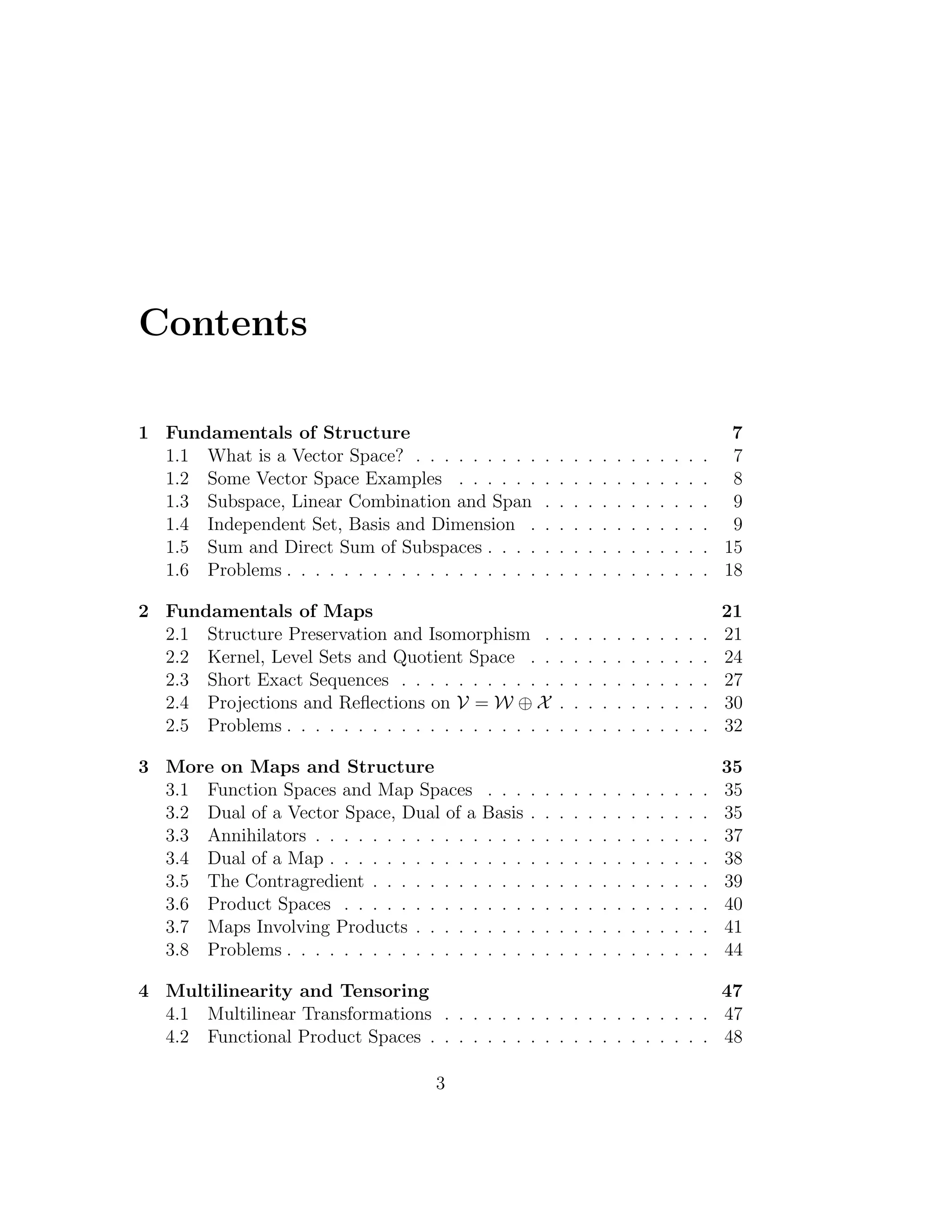 vector spaces algebras geometries | PDF