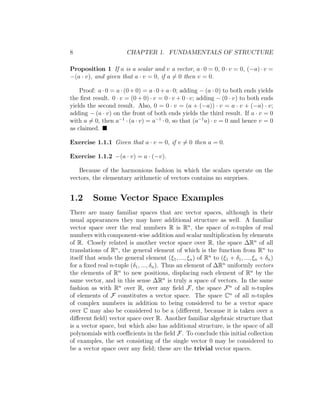 vector spaces algebras geometries | PDF