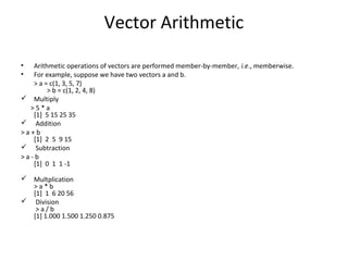 Vector in R | PPT