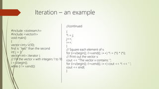 Vector class in C++ | PPTX