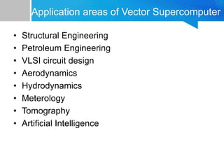 Vector Supercomputers and Scientific Array Processors | PPT