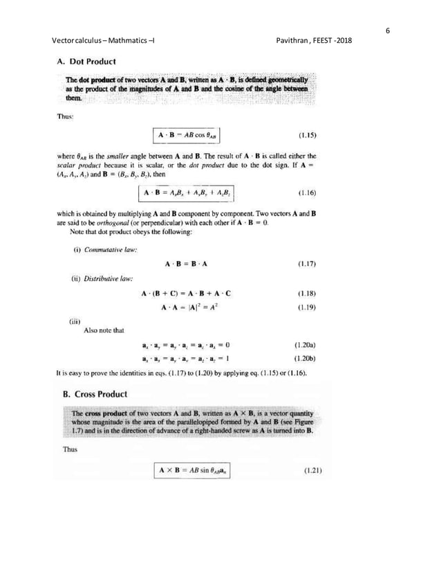 Vector calss notes | DOCX