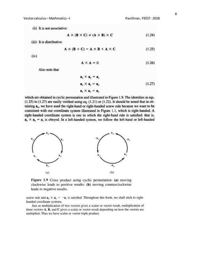 Vector calss notes | PDF