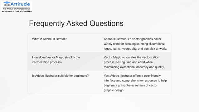 Vector Magic Demystifying Adobe Illustrator For Design Enthusiasts Pptx
