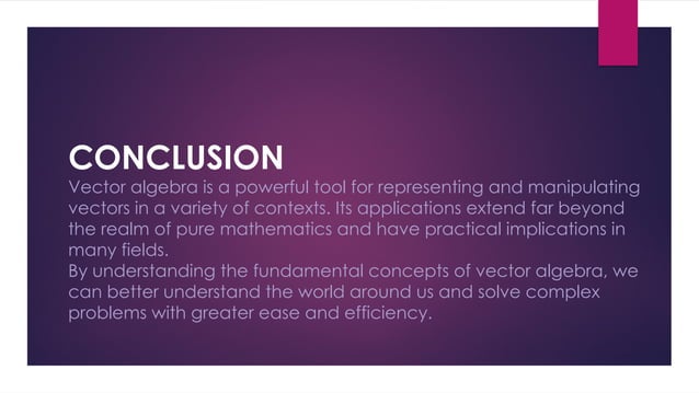 VECTOR ALGEBRA.pptx pptpptpptjhbuhjbubbhbh | PPT