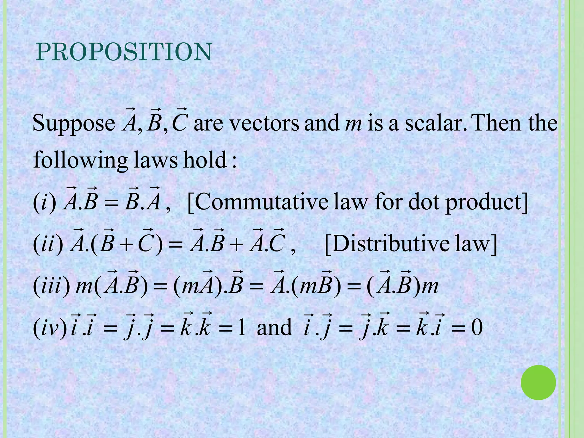 Vector analysis | PPT
