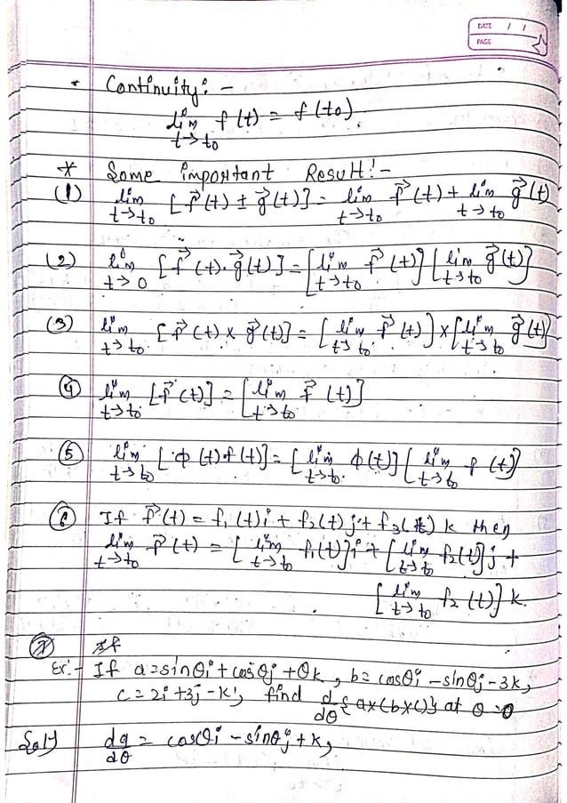 Scalar And Vector Product Of Three And Four Vector Pdf