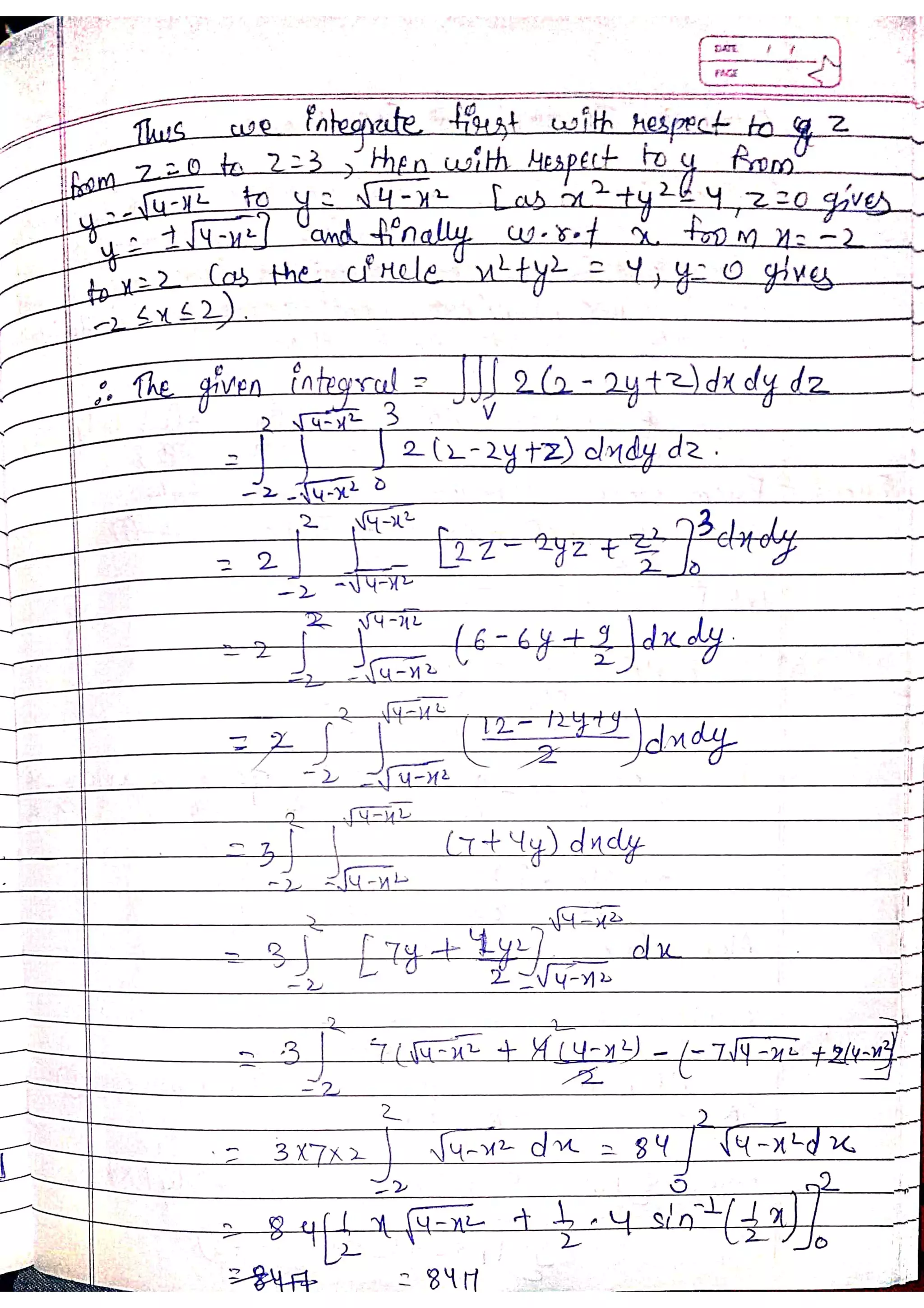 Vector integration . | PDF
