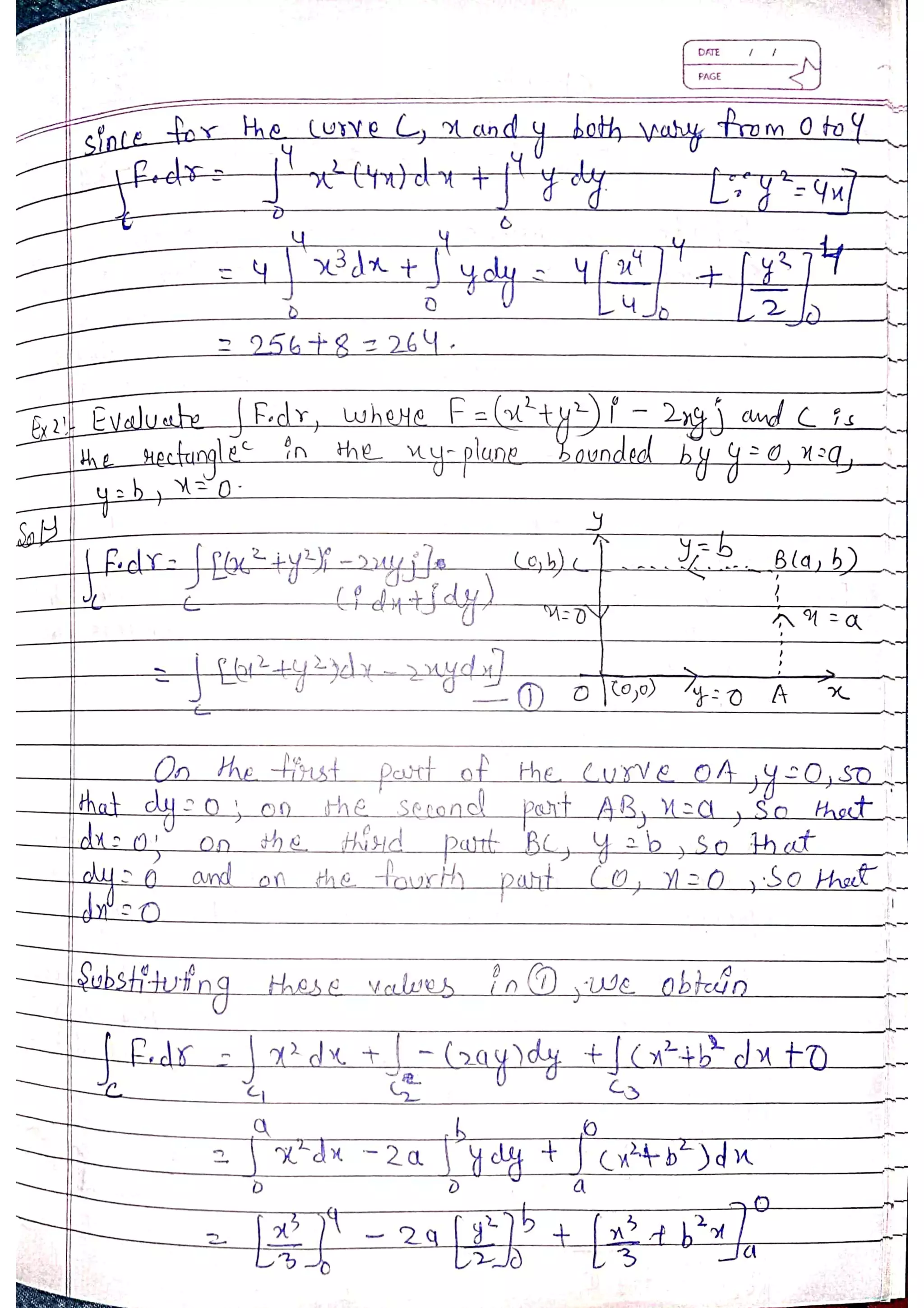 Vector integration . | PDF