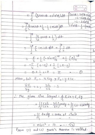 Vector Integration Pdf