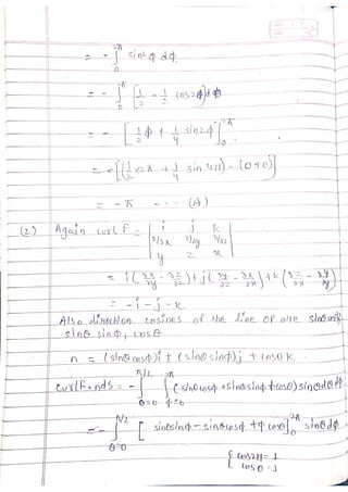 Vector integration . | PDF