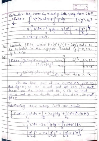 Vector integration . | PDF
