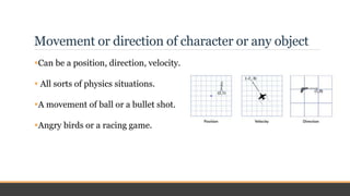 Vector and coordinate in games | PPTX