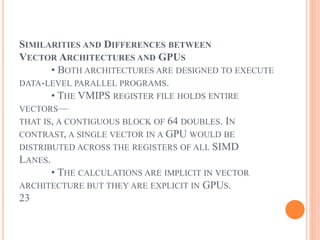 Vector architecture | PPTX