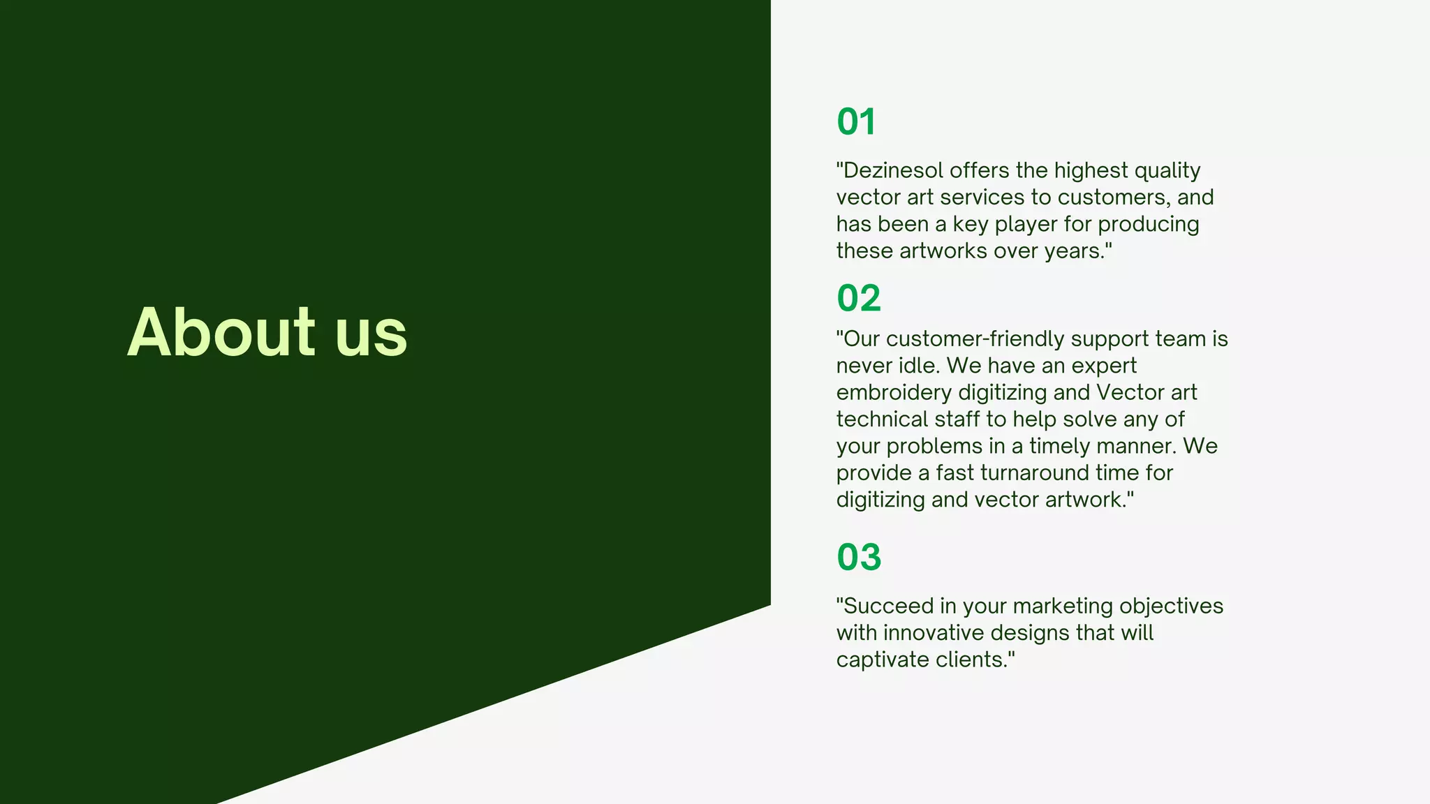 Vector art services | PPT