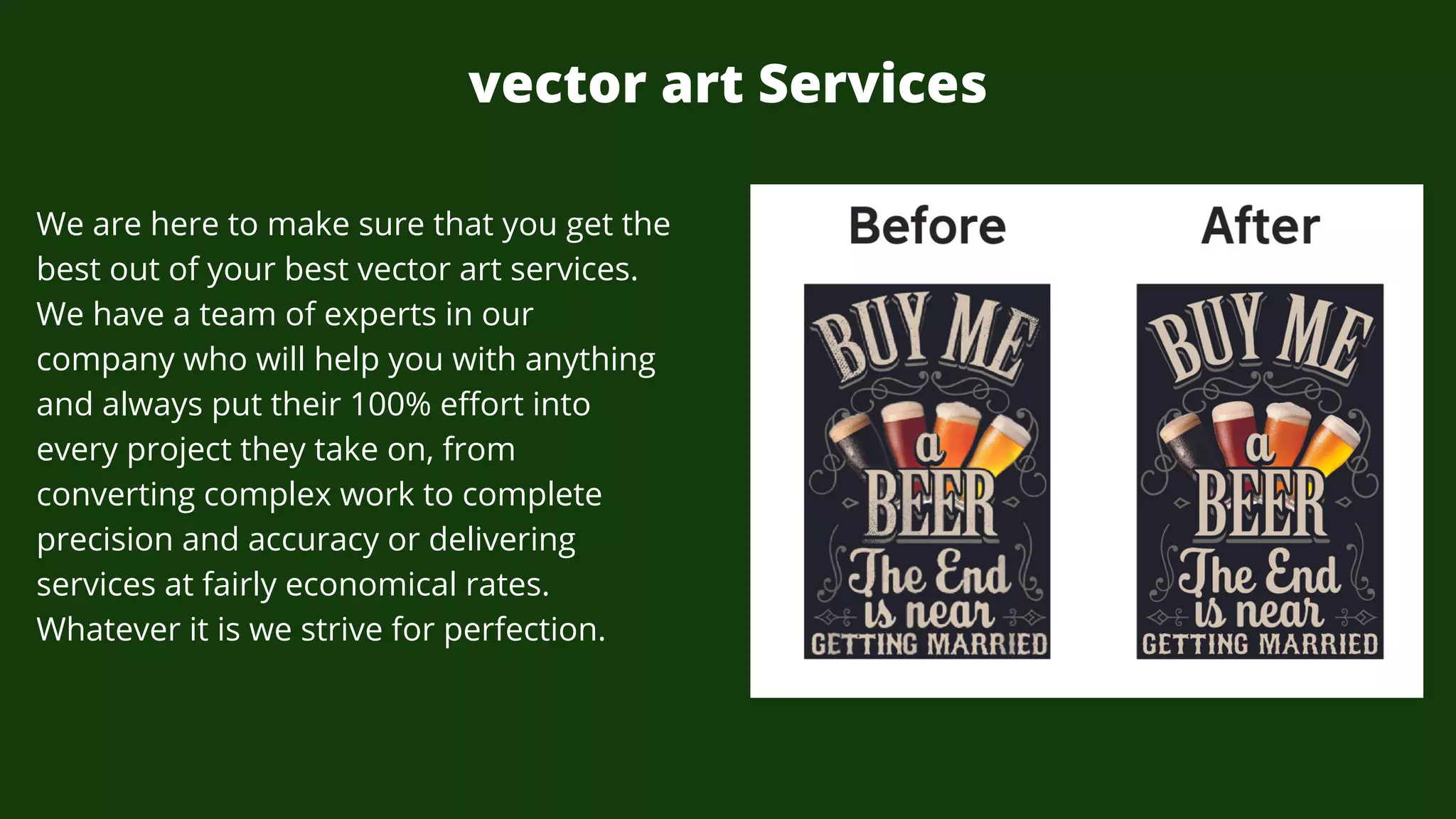 Vector art services | PPT