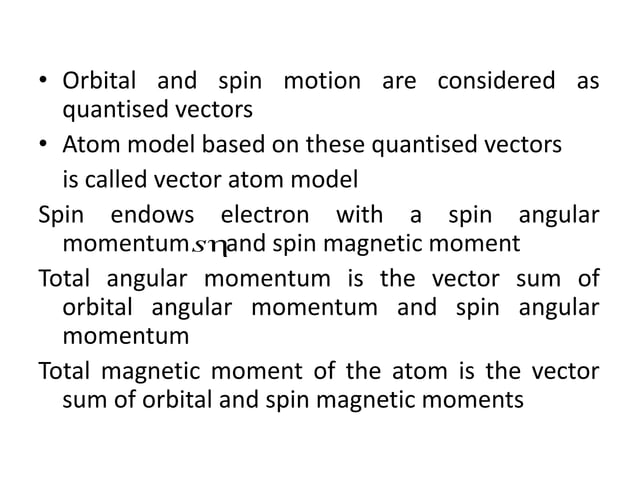 Vector atom model | PPTX