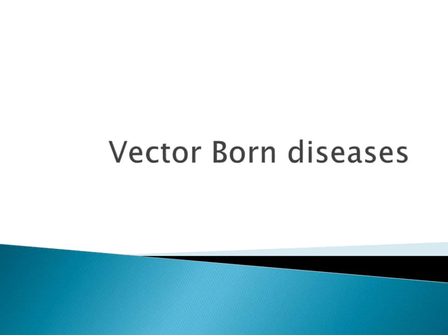 Vector born diseases | PPT