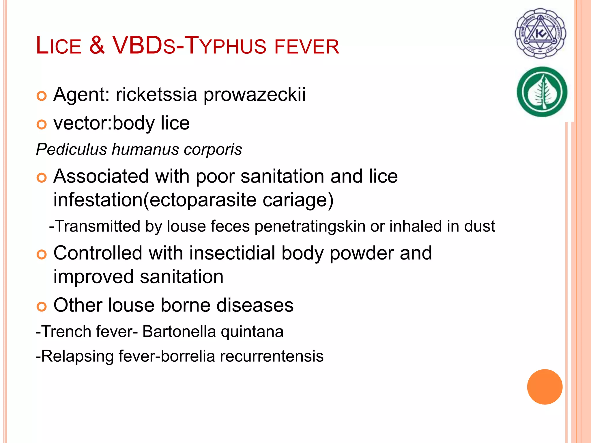 Vector borne disease | PPTX