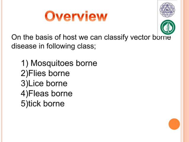 Vector borne disease | PPTX | Infectious Diseases | Diseases and Conditions