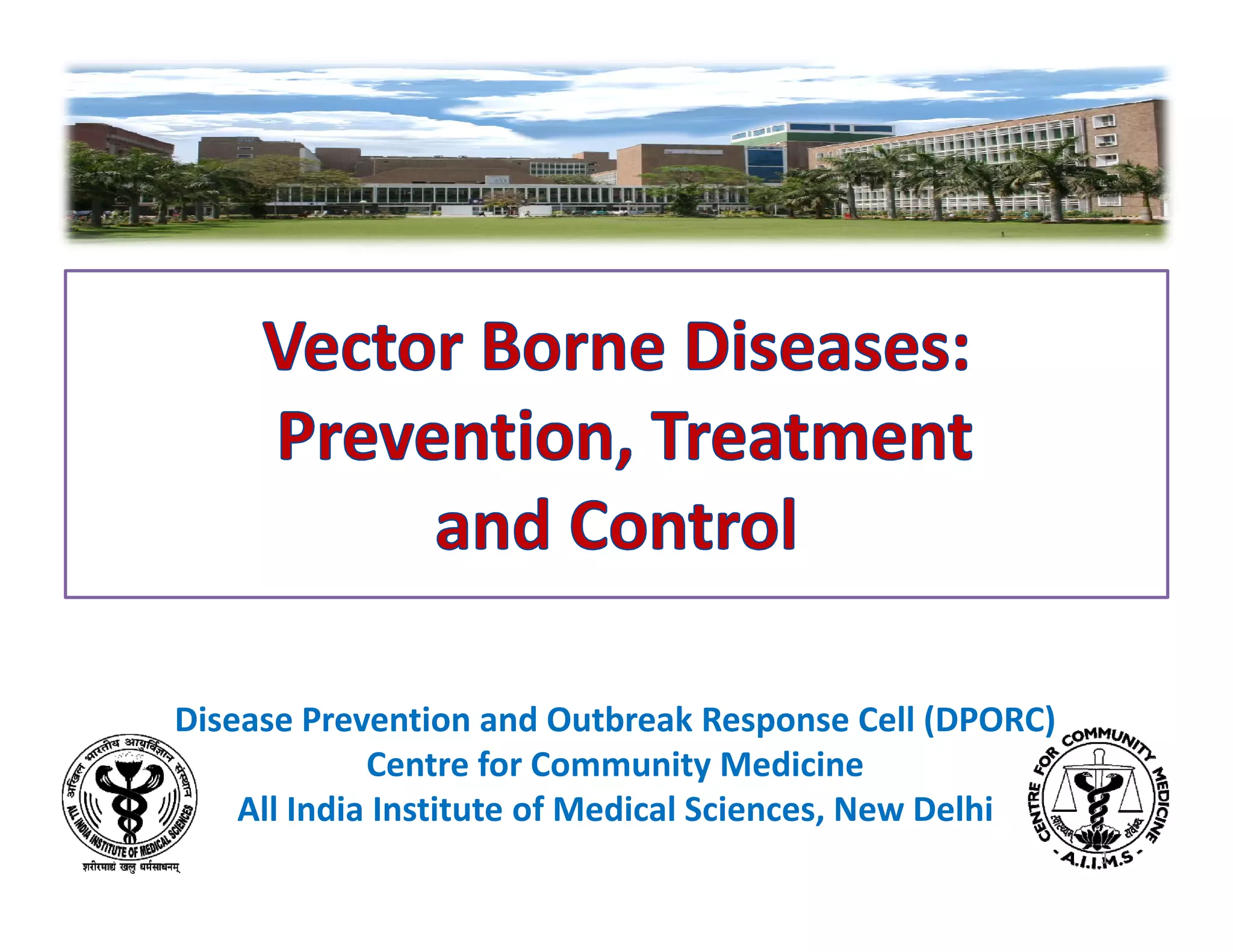 Vector borne diseases | PDF