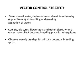 Vector brone diseases prevention and control | PPT