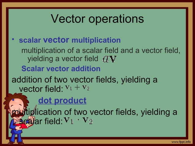 Vector calculus | PPT