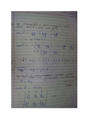 Vector calculus | PDF