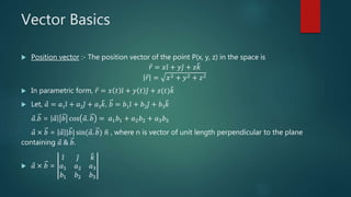 GATE Engineering Maths : Vector Calculus | PPTX