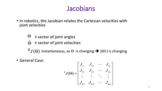 Vector calculus in Robotics Engineering | PPTX
